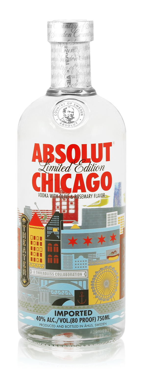 Absolut Chicago Limited Edition 0.7L (40% Vol.) | 99597