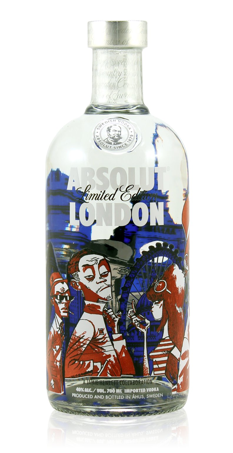 Absolut London Limited Edition 0.7L (40% Vol.) | 98834
