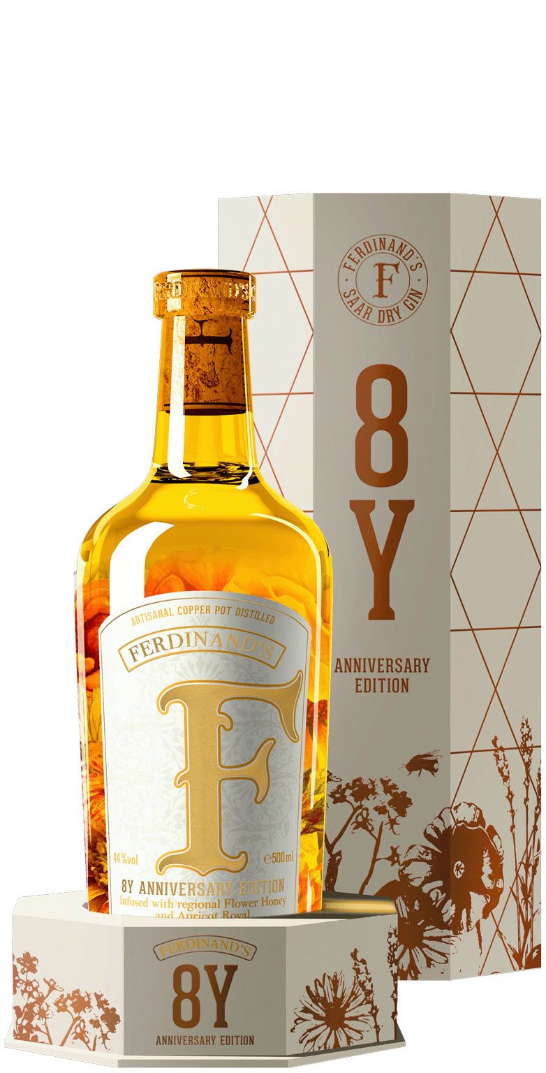 Ferdinand Saar Gin 8th Anniversary Edition 0,5L (44% Vol.) | 103746