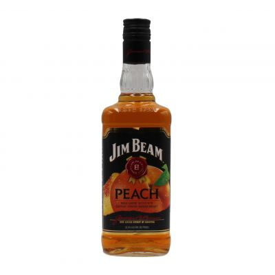 Jim Beam Peach Bourbon Whiskey 0,7L (32,5% Vol.) | 102654
